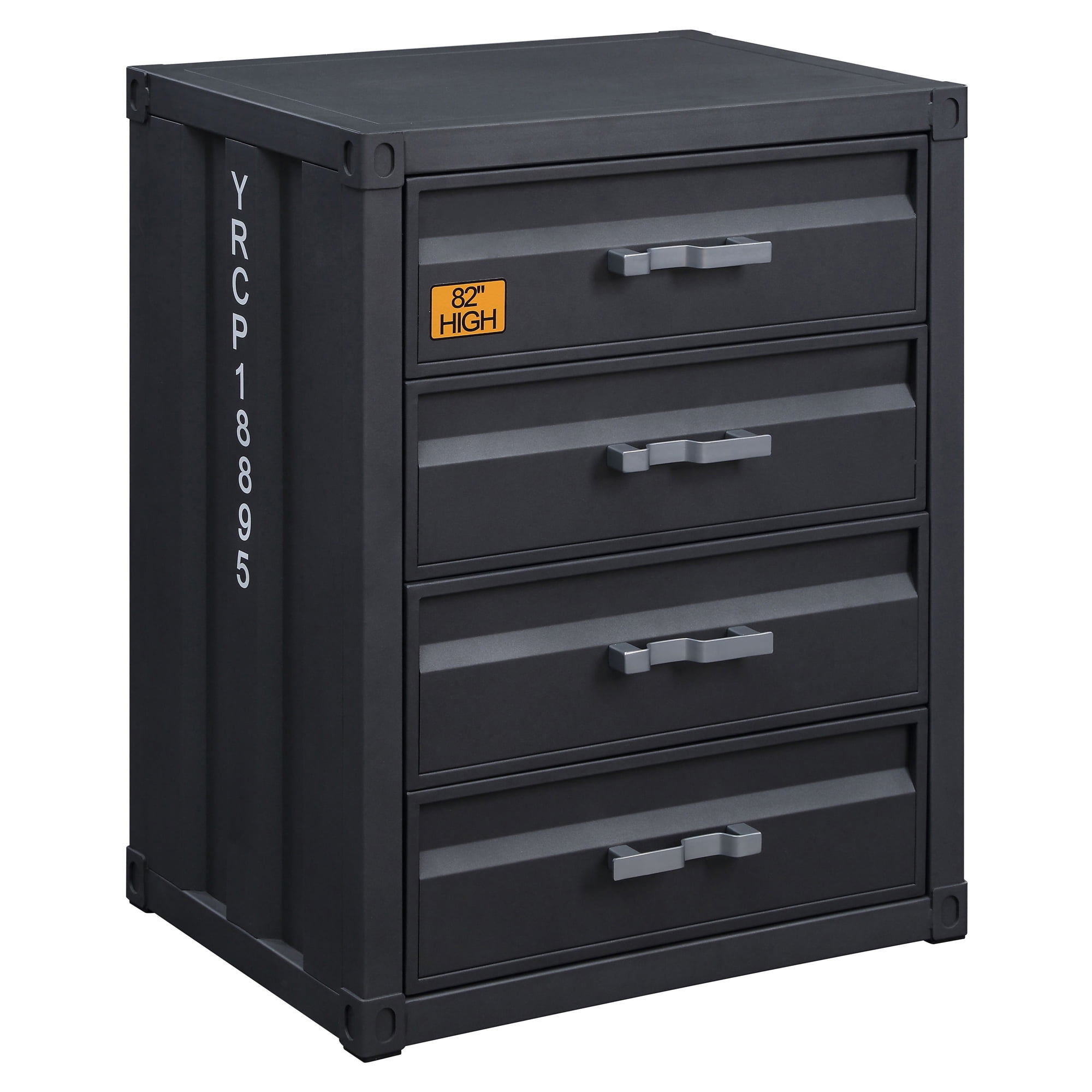 Acme Furniture 37956 26 x 20 x 32 in. Cargo 4-Drawer Chest Acme Furniture 37956 26 x 20 x 32 in. Cargo 4-Drawer Chest