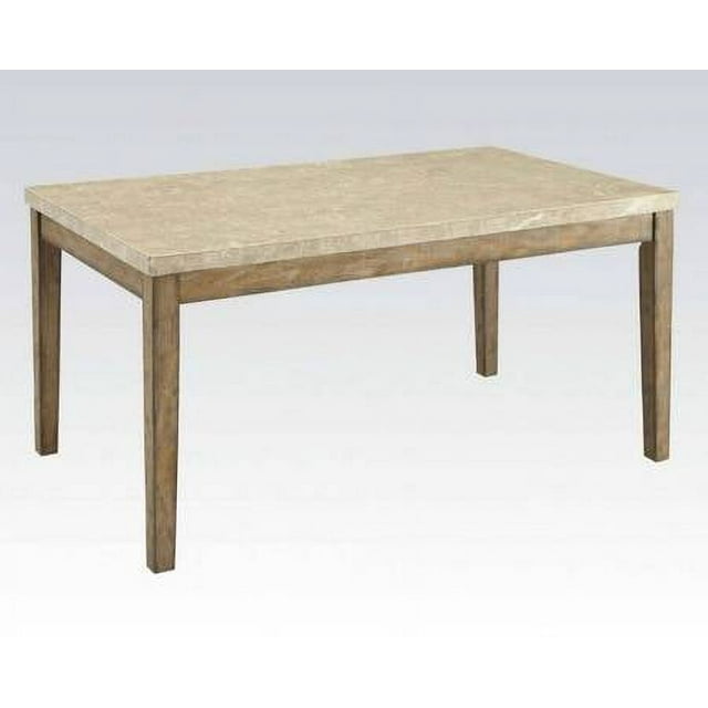 Acme Furniture Claudia Marble Dining Table - Walmart Business Supplies