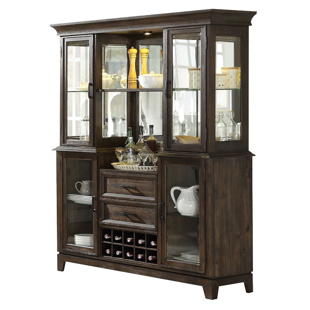 Acme Jameson Hutch & Buffet in Espresso - Walmart.com