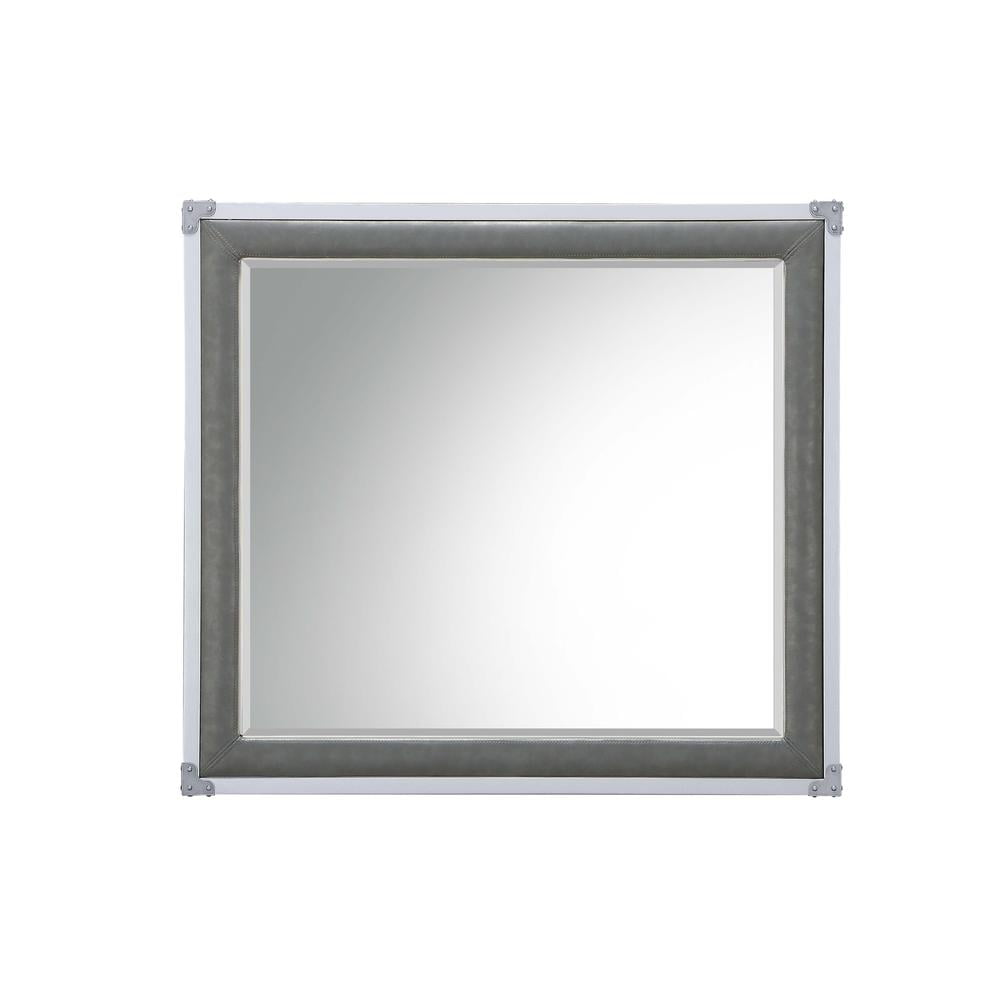 Mirror, Gray - Walmart.com