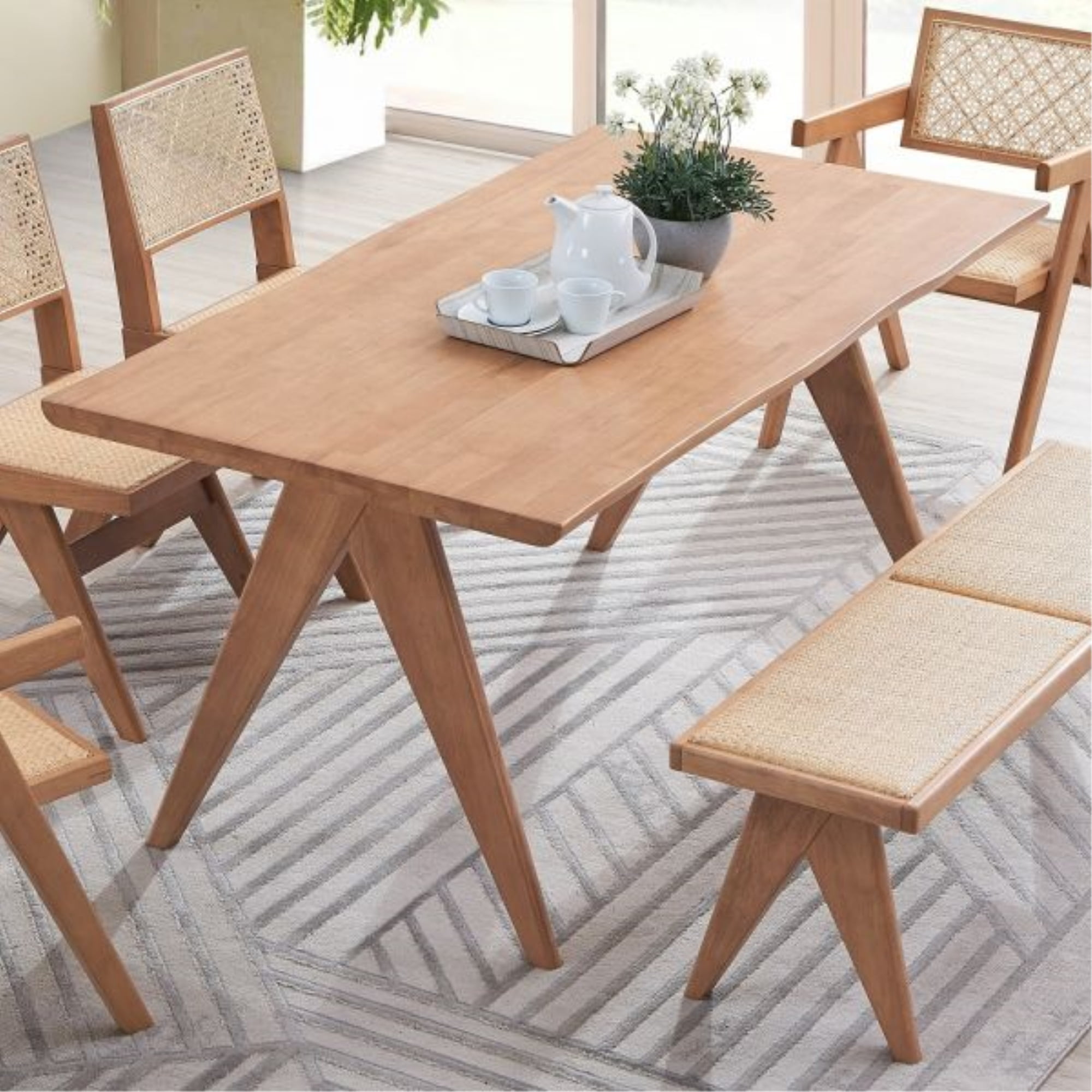 Acme Furniture Velentina Dining Table - Walmart.com