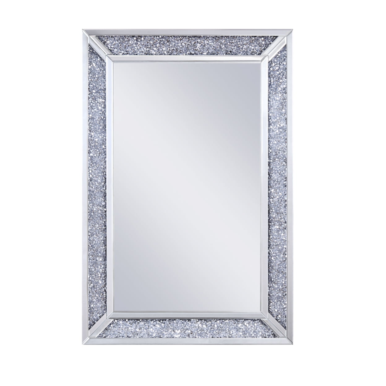 ACM-97572 - ACME Noralie Wall Decor, Mirrored & Faux Diamonds - Walmart.com
