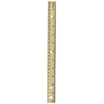 Acme Metal Edge English/Metric Wood Ruler - Walmart.com
