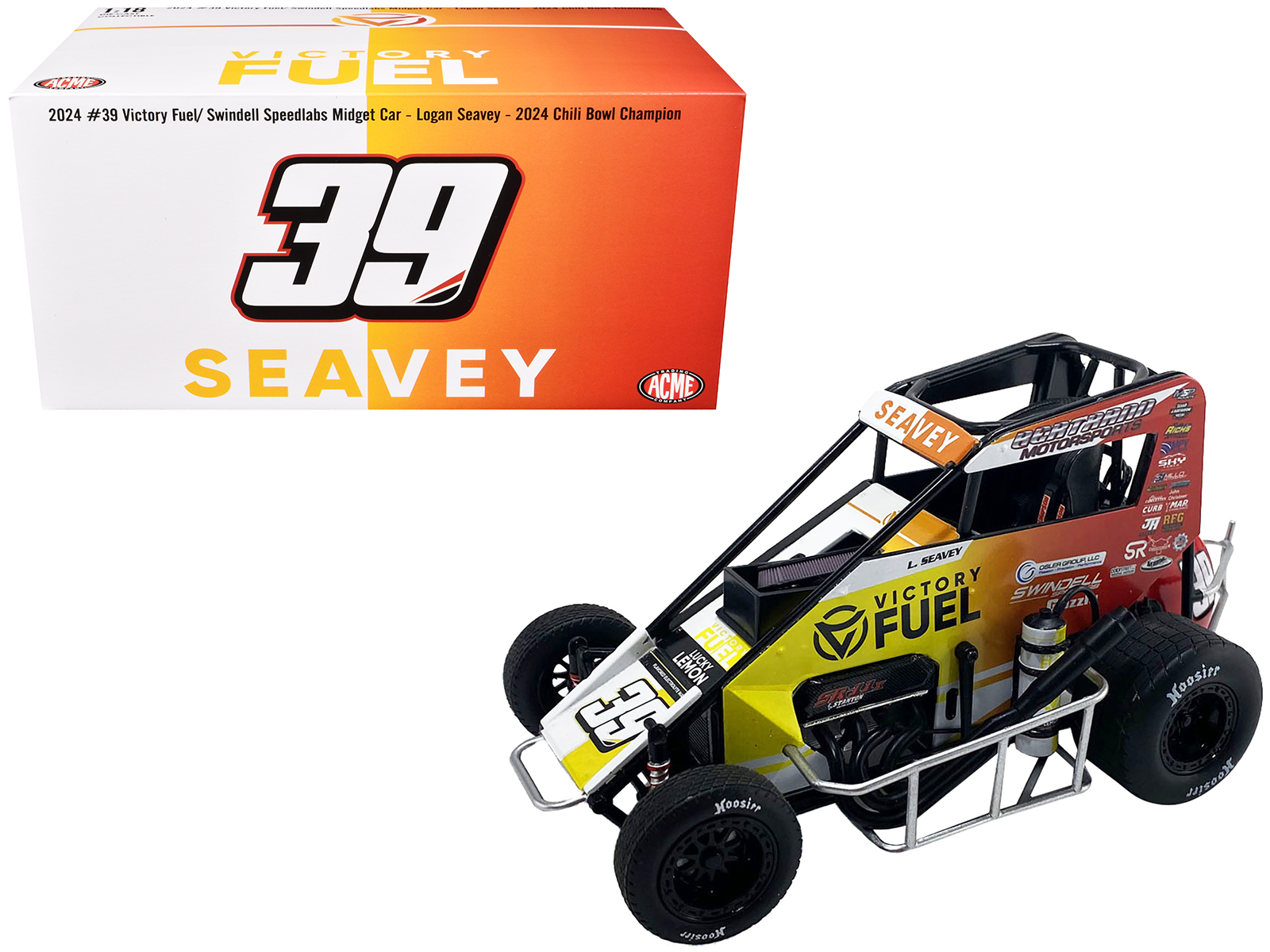Midget Sprint Car #39 Logan Seavey "Victory Fuel" Swindell Speedlabs ...