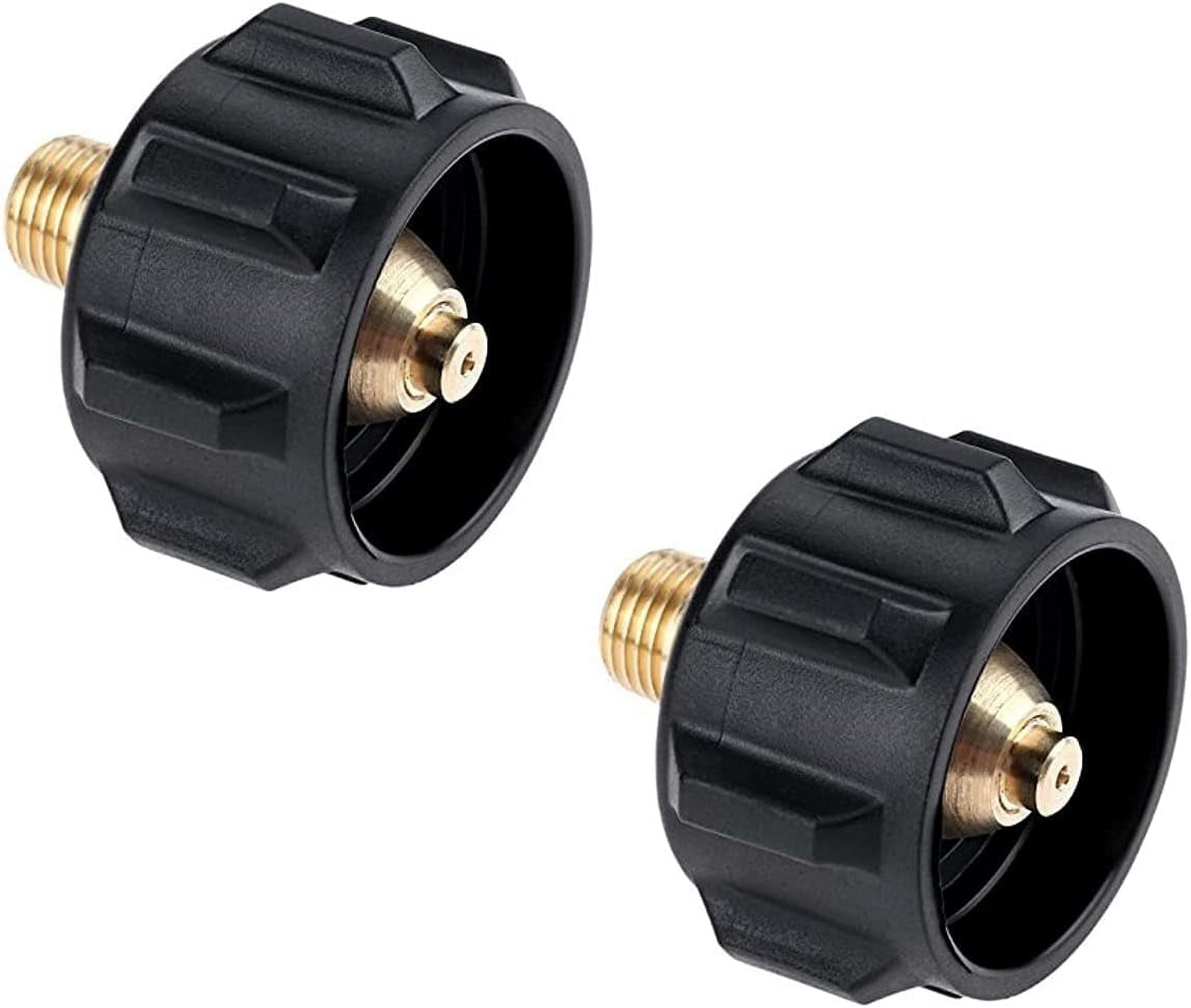 Acme Nut Propane Gas Fitting Adapter - 1/4 Inch NPT Male Pipe Thread ...