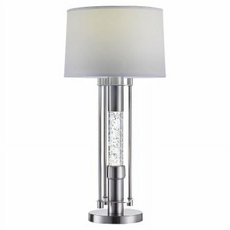 Acme Olsen Table Lamp in Brushed Nickel Metal Base - Walmart.com