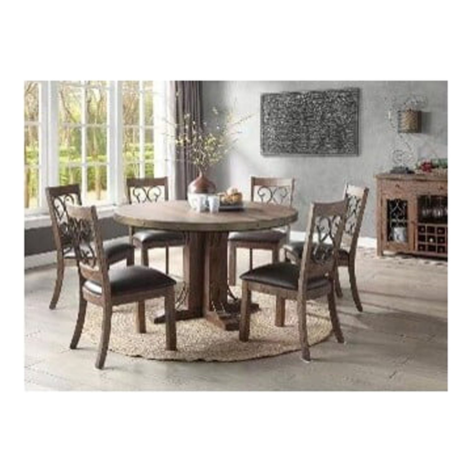 Acme ROUND DINING TABLE-TOP - Walmart.com