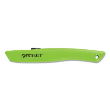 COSCO Retractable Safety Knife, Compact Utility Jiffi-Cutter w/ Blade ...