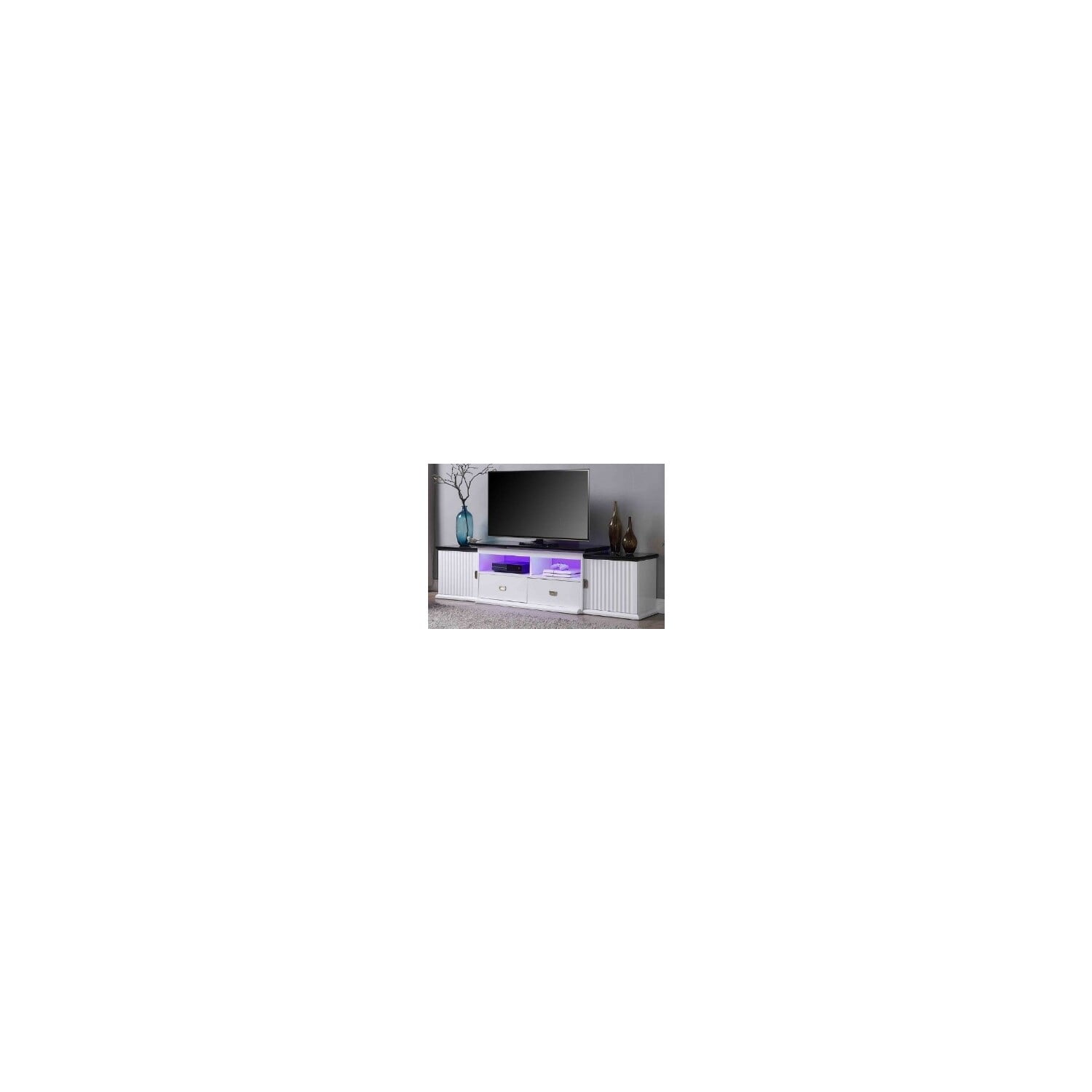 Acme TV STAND W/LED-SIDE(L&R) - Walmart.com