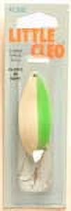 Acme Tackle Freshwater Little Cleo, Fishing Spoon, Glow/Green, 3/4 oz ...