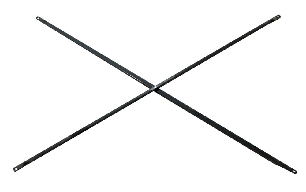 Acme Tools 7 Ft. Angle Iron Cross Brace For 3 Ft. Scaffolding - Walmart.com