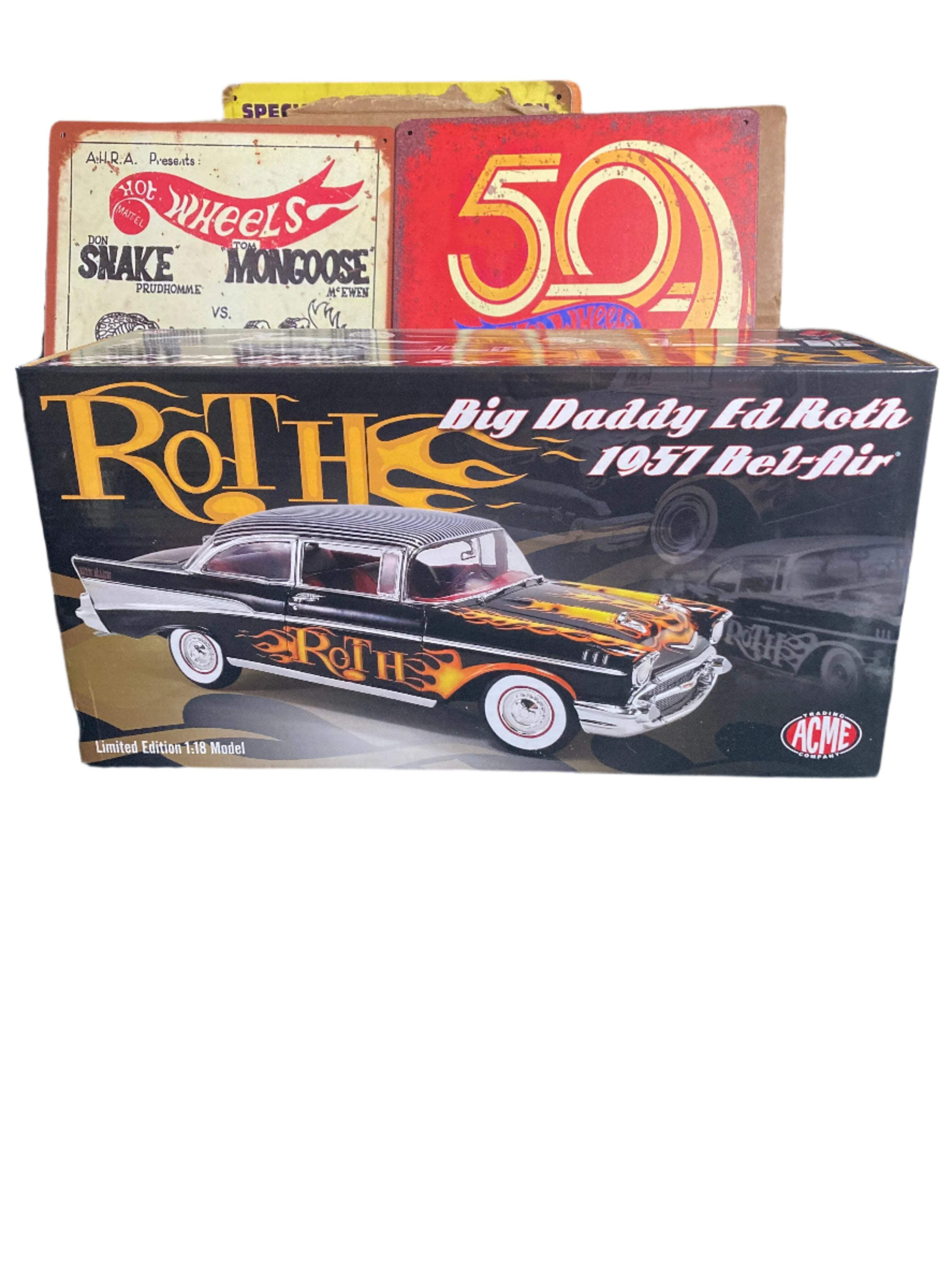 Acme Trading Company Big Daddy Ed Roth 1957 Bel-Air Diecast - Walmart.com