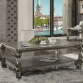 ACME Versailles Coffee Table, Antique Platinum - Walmart.com