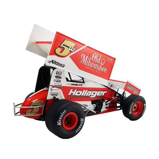 Acme Winged Sprint Car No.5W Lucas Wolfe Old Milwaukee Allebach Racing ...