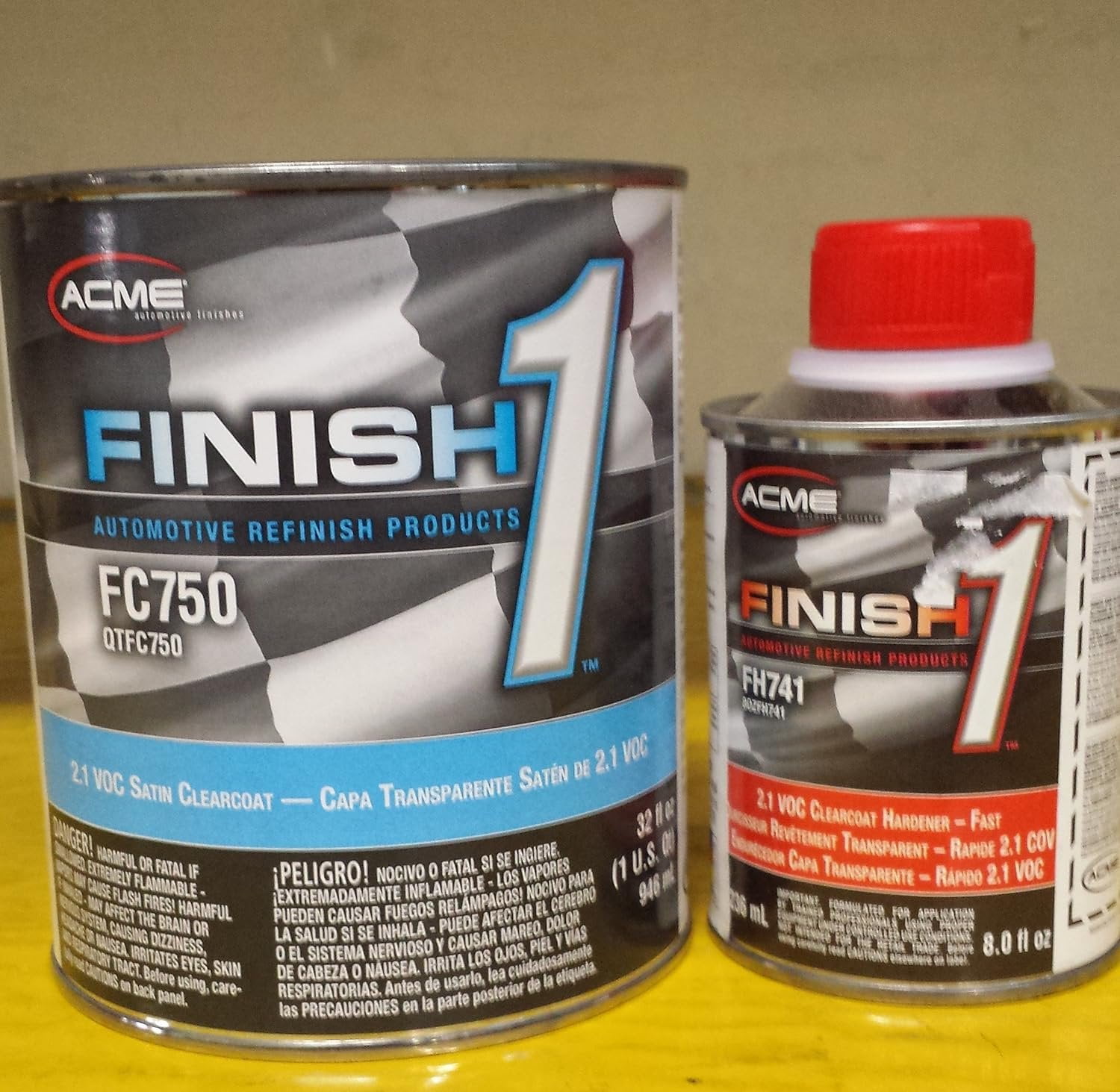 Acme/sherwin williams finish1 FC750/FH741 2.1 VOC satin finish ...
