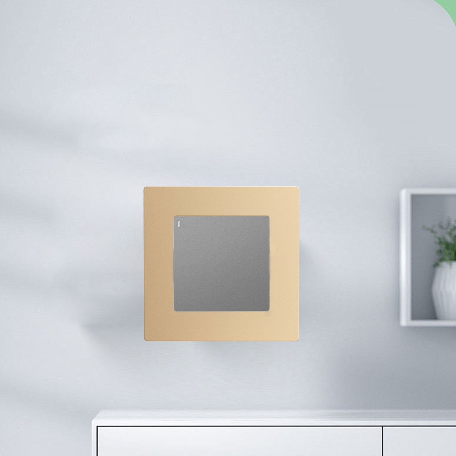 Acmerota Single Light Finger Plate Finger Plate Surround For Light ...