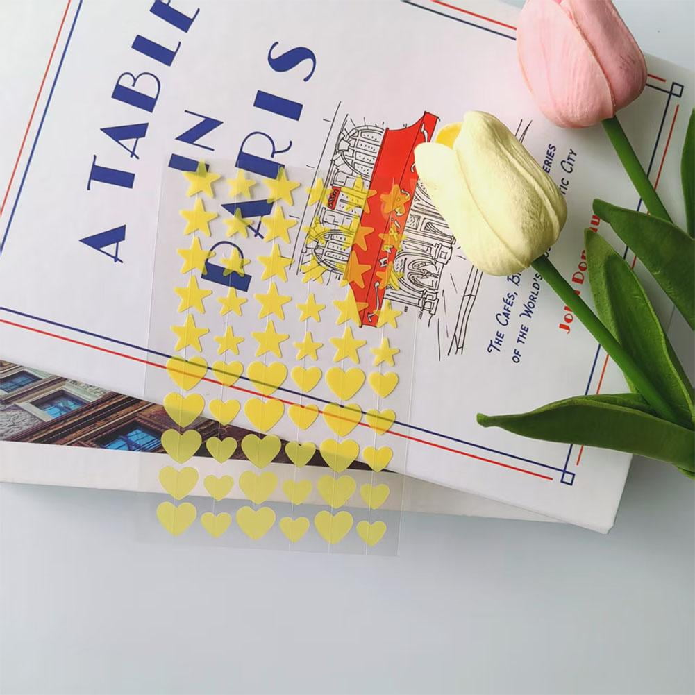 Acne Care Patch - Star, Heart, Circle Shapes - 60 Patches - Yellow ...