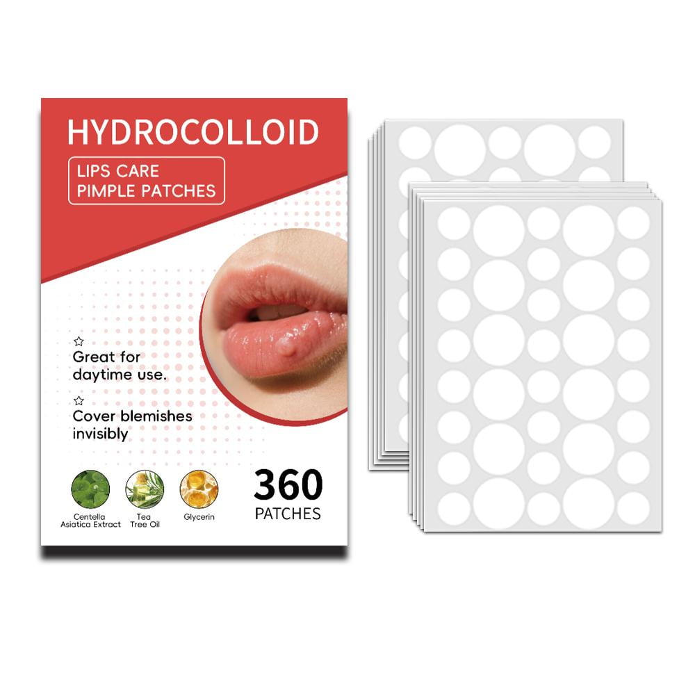 Acne Care Patches, Transparent Circle Style, 144/360 Patches, Boxed ...
