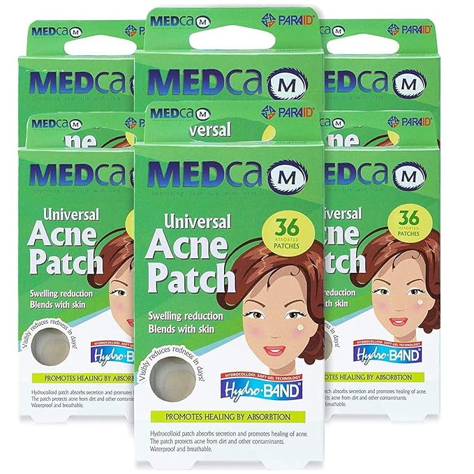 Acne Care Pimple Patch Absorbing Cover - Hydrocolloid Bandages (216 ...