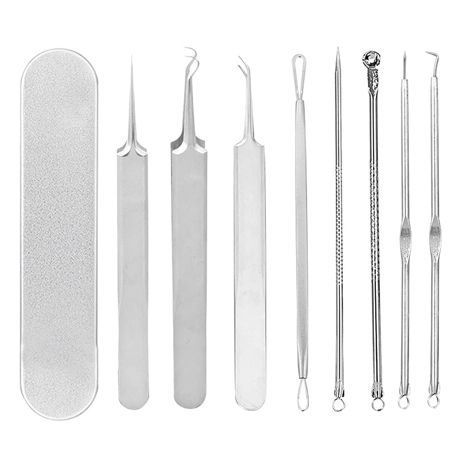 Acne Needle Set for Face, Blackhead Remover Tool with Box, Stainless ...
