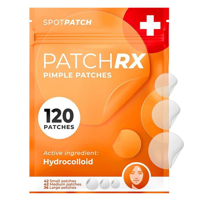 Acne Patches (120 Count) with Tea Tree Oil, Hydrocolloid Pimple Patches ...