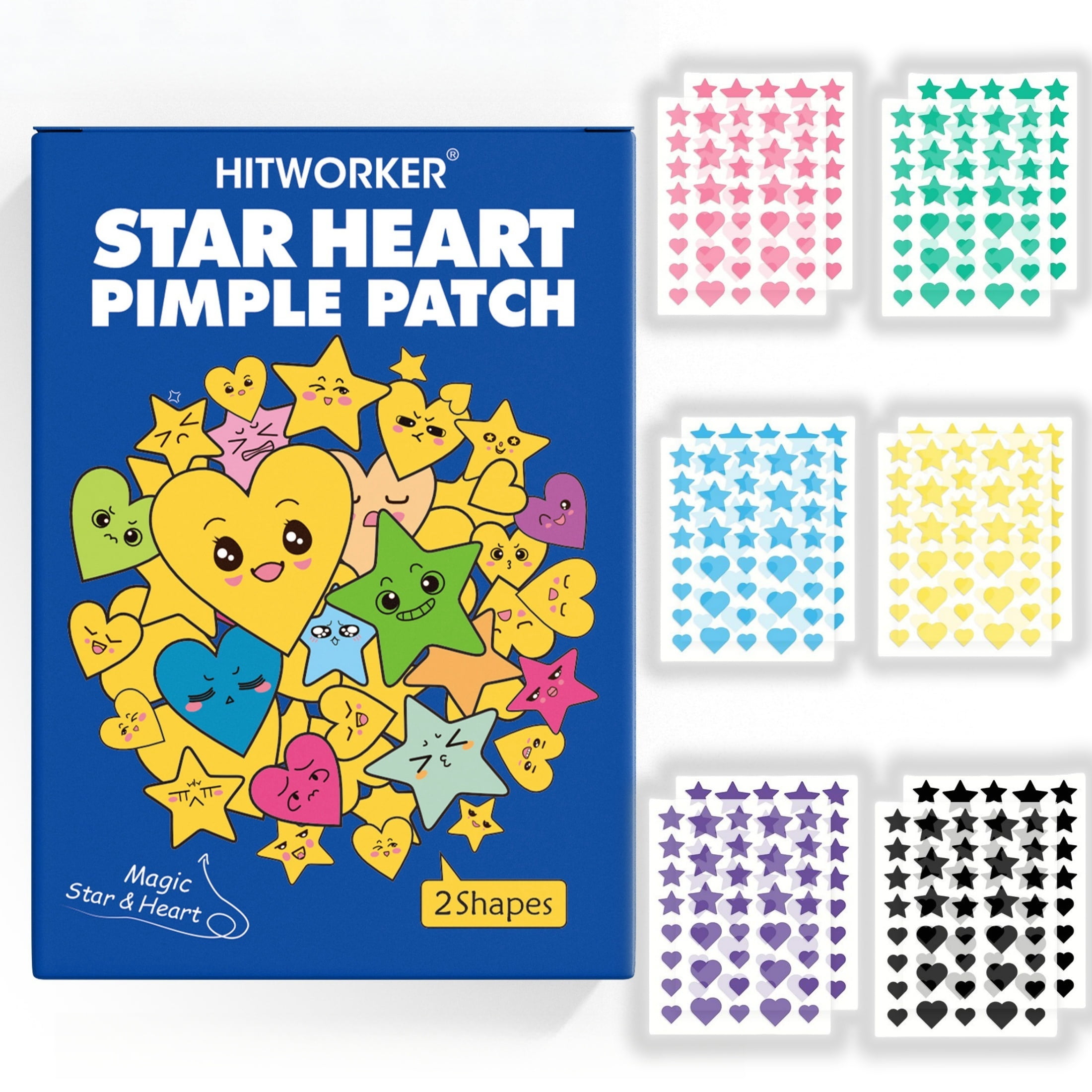 Acne Pimple Patch, 432 Pcs - Tea Tree Oil Hydrocolloid Acne Patches ...