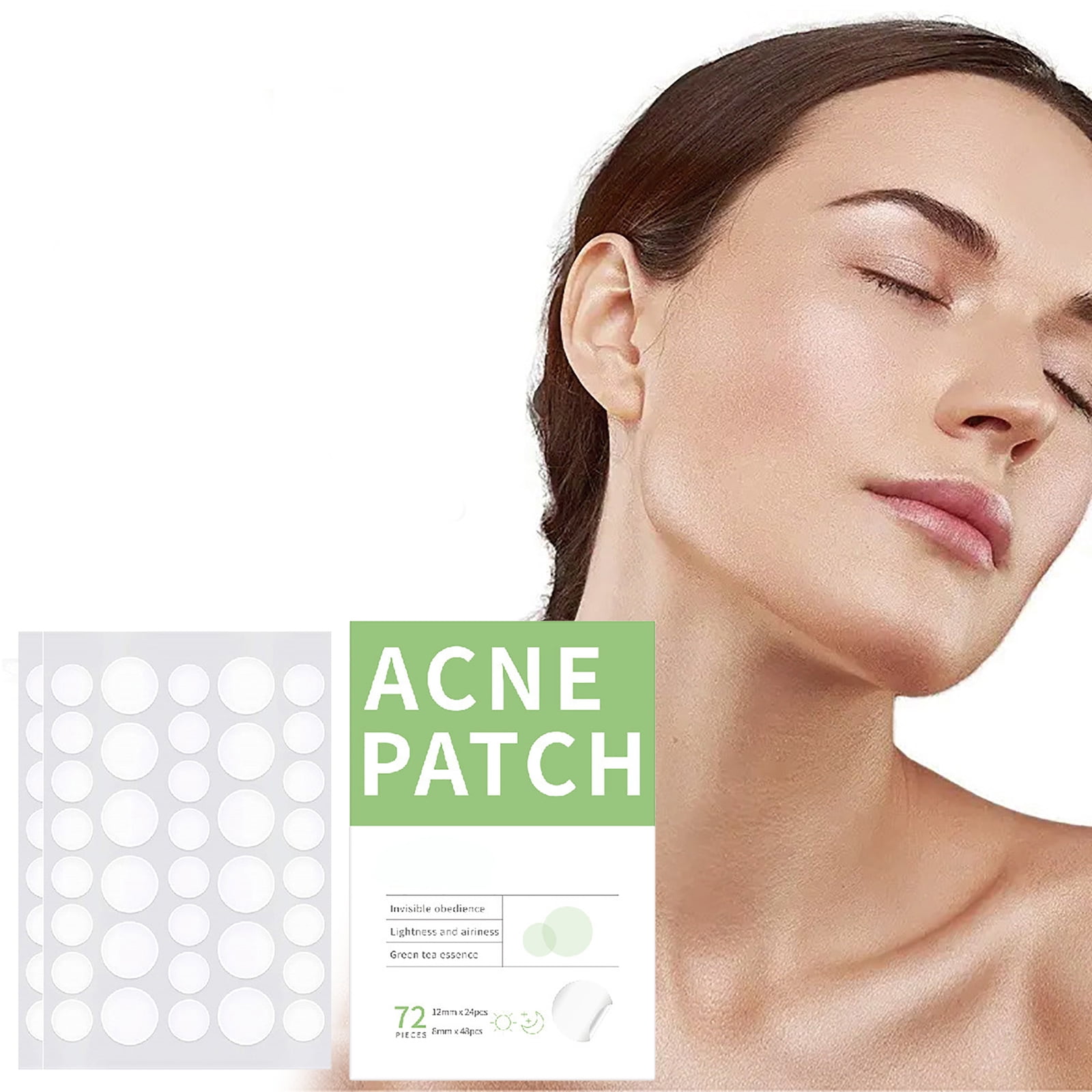 Acne Pimple Patch 73 Invisible Facial Stickers cover with Hydrocolloid ...