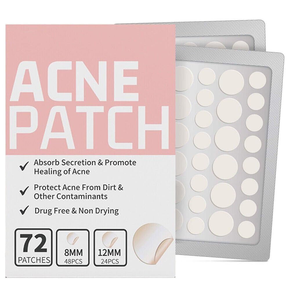 Acne Pimple Patch Absorbs Pimple Overnight Reduces Excess Oil 72 ...