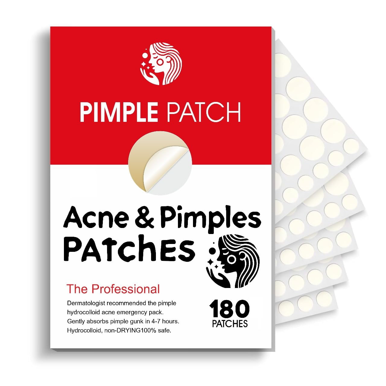 Acne & Pimple Patches - HYZ01 Profeccional Hydrocolloid Acne Patches ...