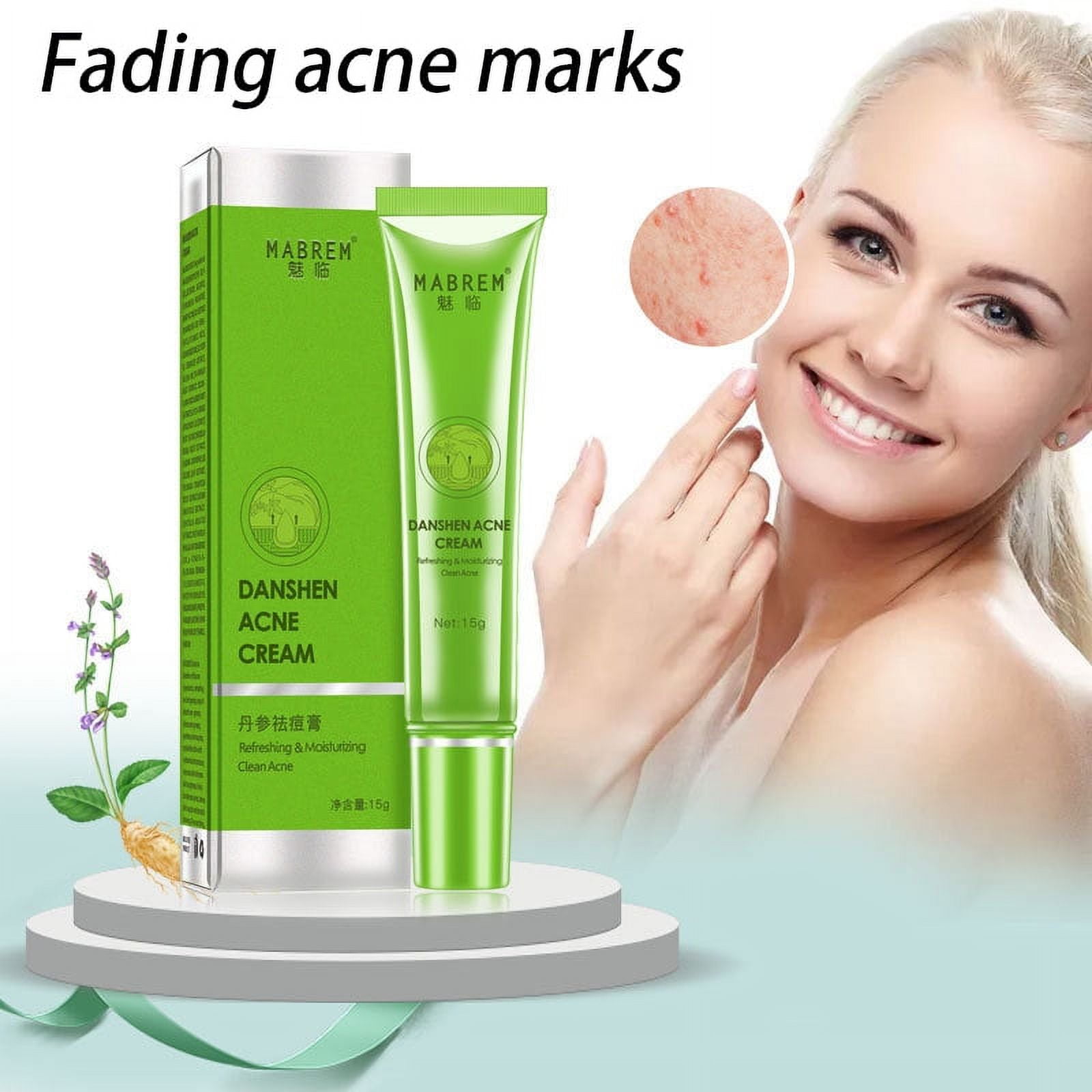 Acne Treatment Acne Scar Remover With Lavender Extract Spot Pimple Moisturizing Cream Replenish