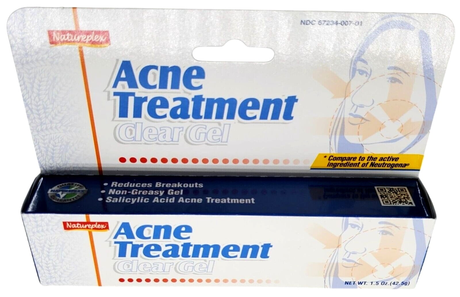 Acne Treatment Cream - 1.5 oz,(Natureplex) - Walmart.com