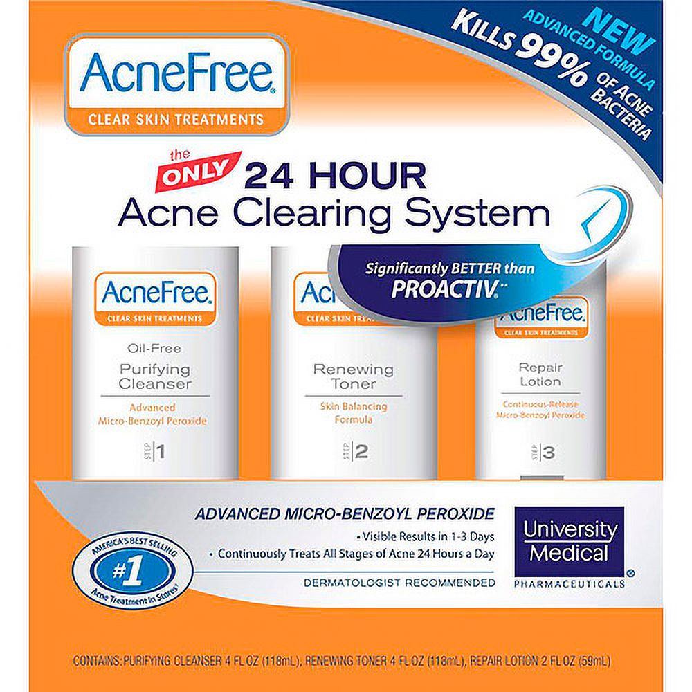 AcneFree Clear Skin System, 1ct - Walmart.com