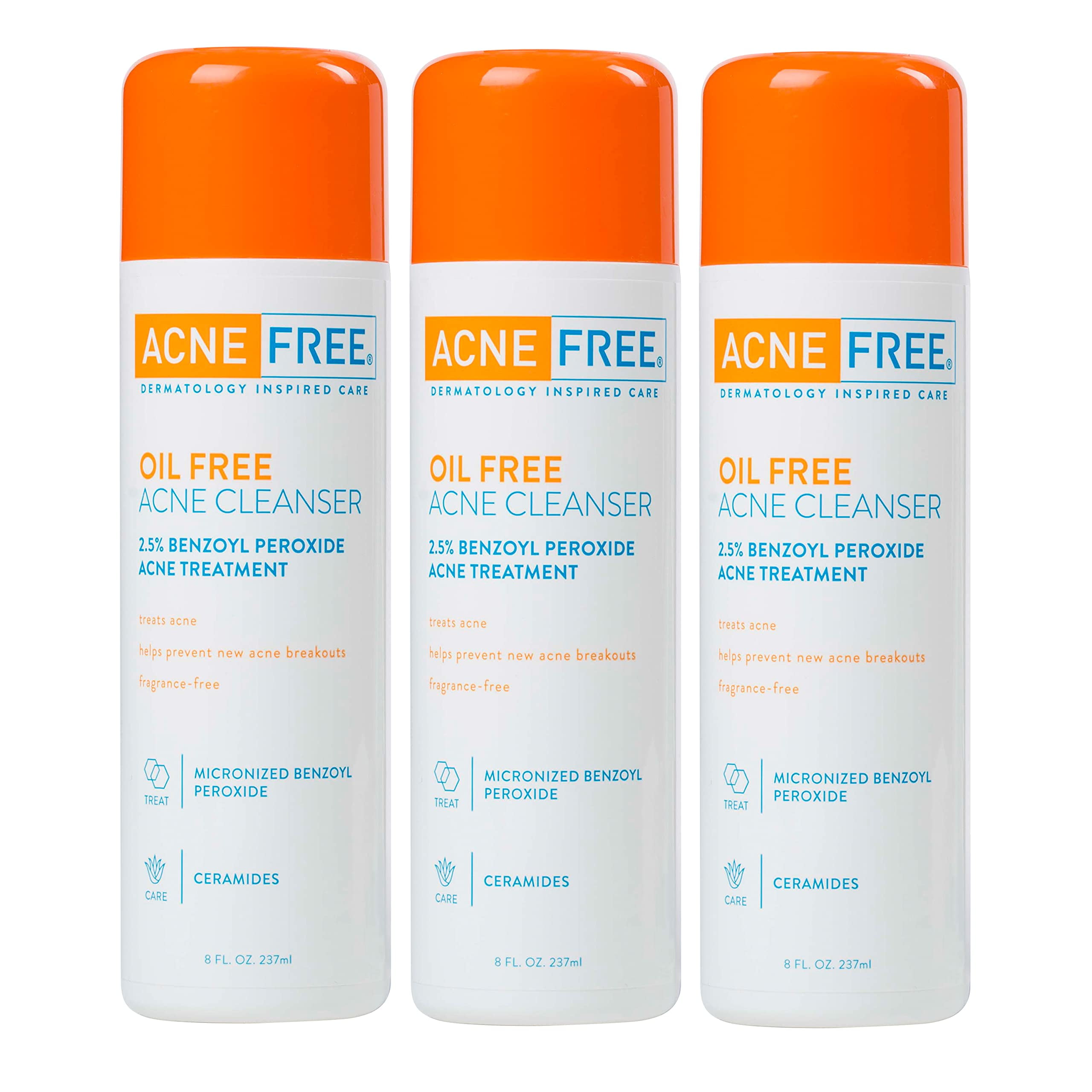 AcneFree Oil-Free Acne Cleanser for Oily Skin and Acne Prone Skin ...