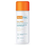 AcneFree Oil Free Acne Cream Cleanser 2.5% Benzoyl Peroxide Treatment ...