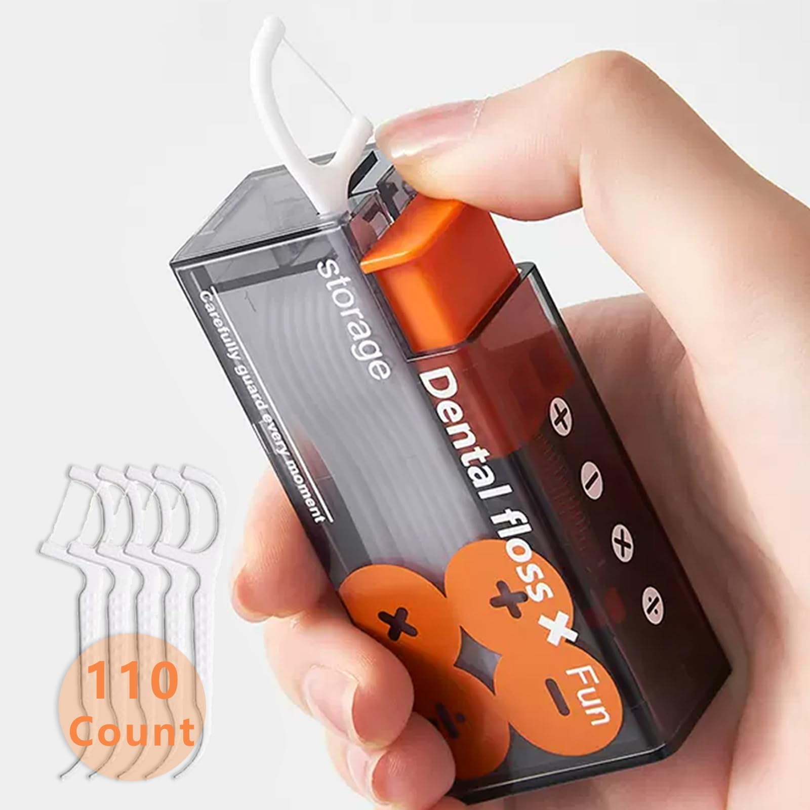 Aconcept 2024 Upgraded Dental MMF7 Floss Holder with 110 Count Dental ...