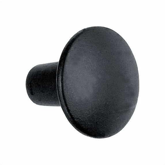 Acorn Ap2Bp Black Smooth Iron Cabinet Knob 1-3/8 Dia. X 1 In ...