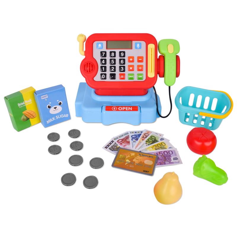 Acorn Avenue Cash Register Play Set Assorted 25 pc - Walmart.com