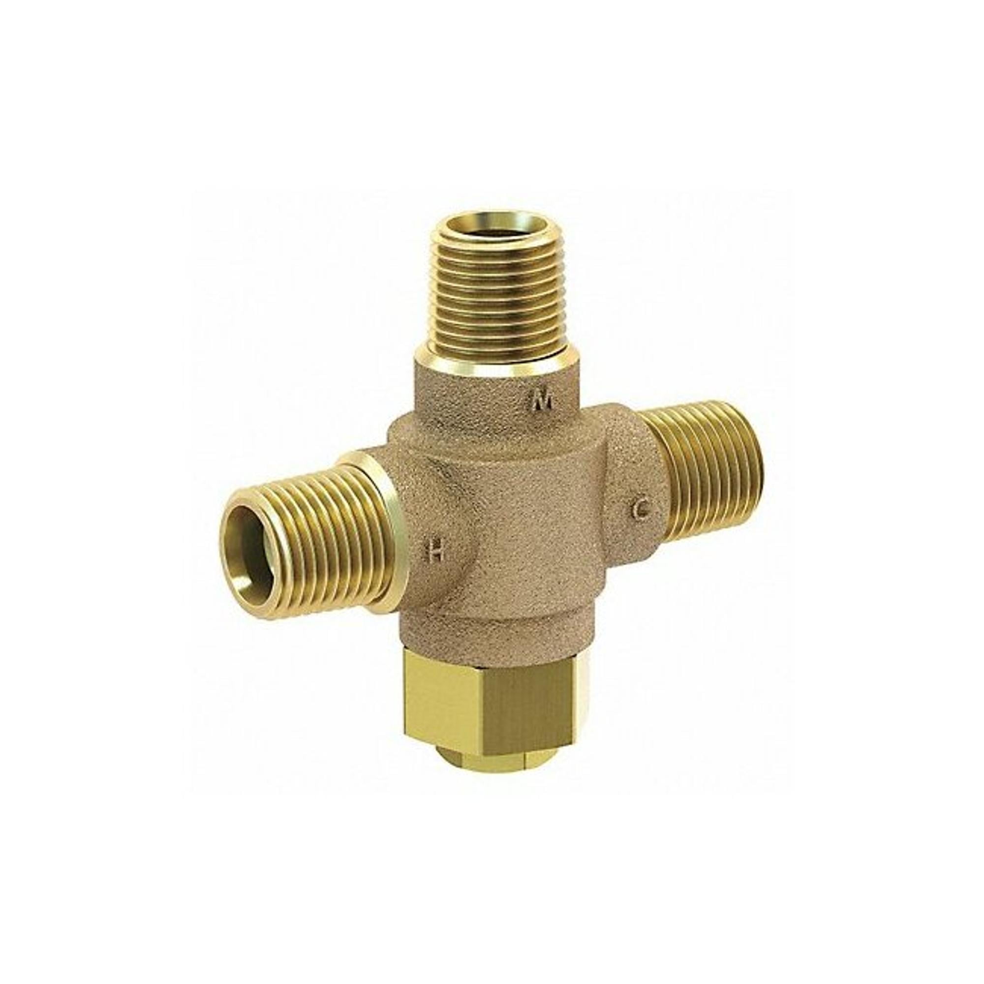 Acorn Controls Tempering Valve,1/2in. NPT,Brass,125 psi ST70-12 ...