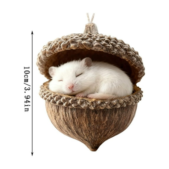 Acorn Decoration Forest Animal Acorn Ornament 4 Inches Holiday ...