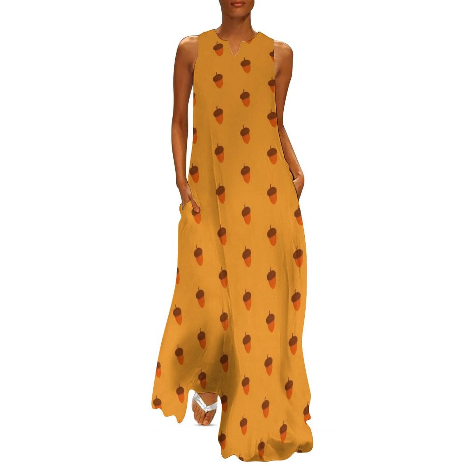 Acorn Long Dress Casual dresses Elegant gown summer outfits for women ...