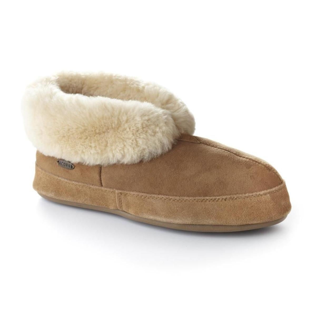Acorn Men's Genuine Sheepskin Slipper Boots 13 - Walmart.com