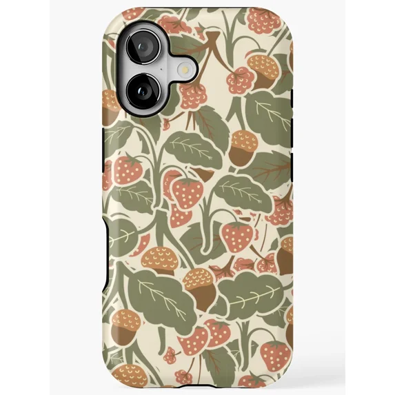 Acorn Print Case for 17/15/14/13/12/11 Pro Max – Autumn Nature Design ...