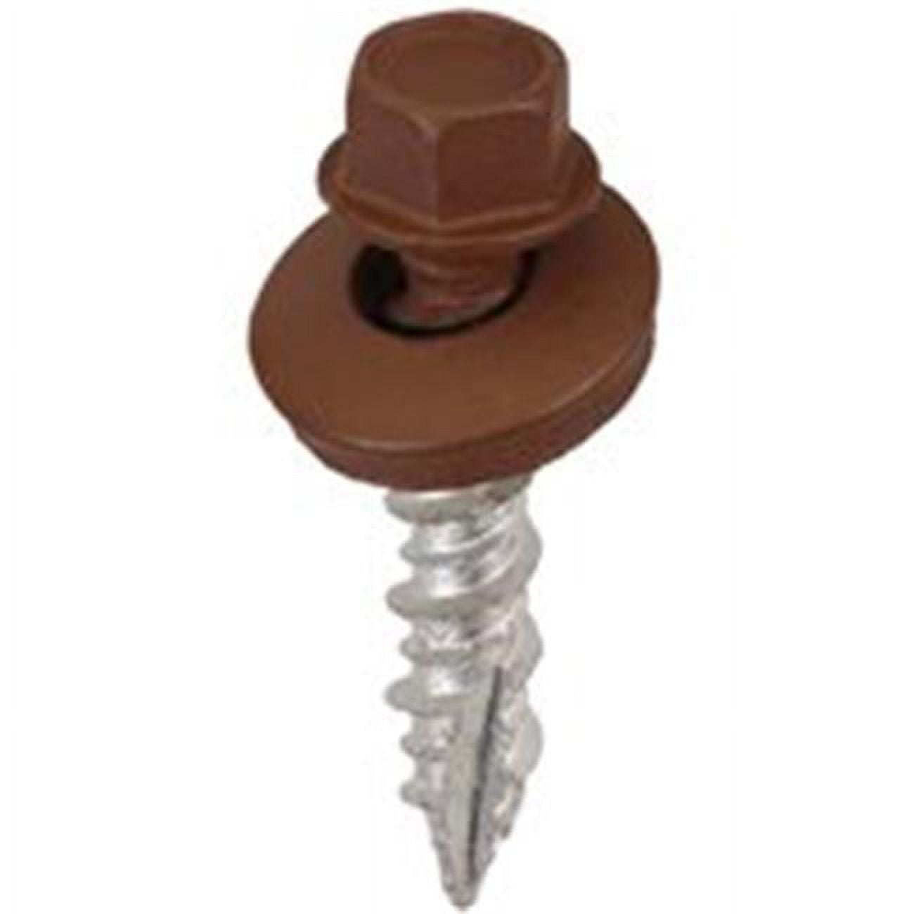 Acorn SW-MW1BN Metal Building Screws, 1, Brown, Pkg/250 - Walmart.com