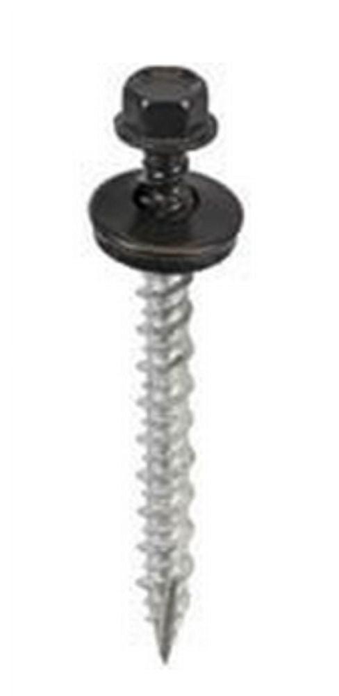 Acorn SW-MW2BK250 Metal Building Screws 2", Black - Walmart.com