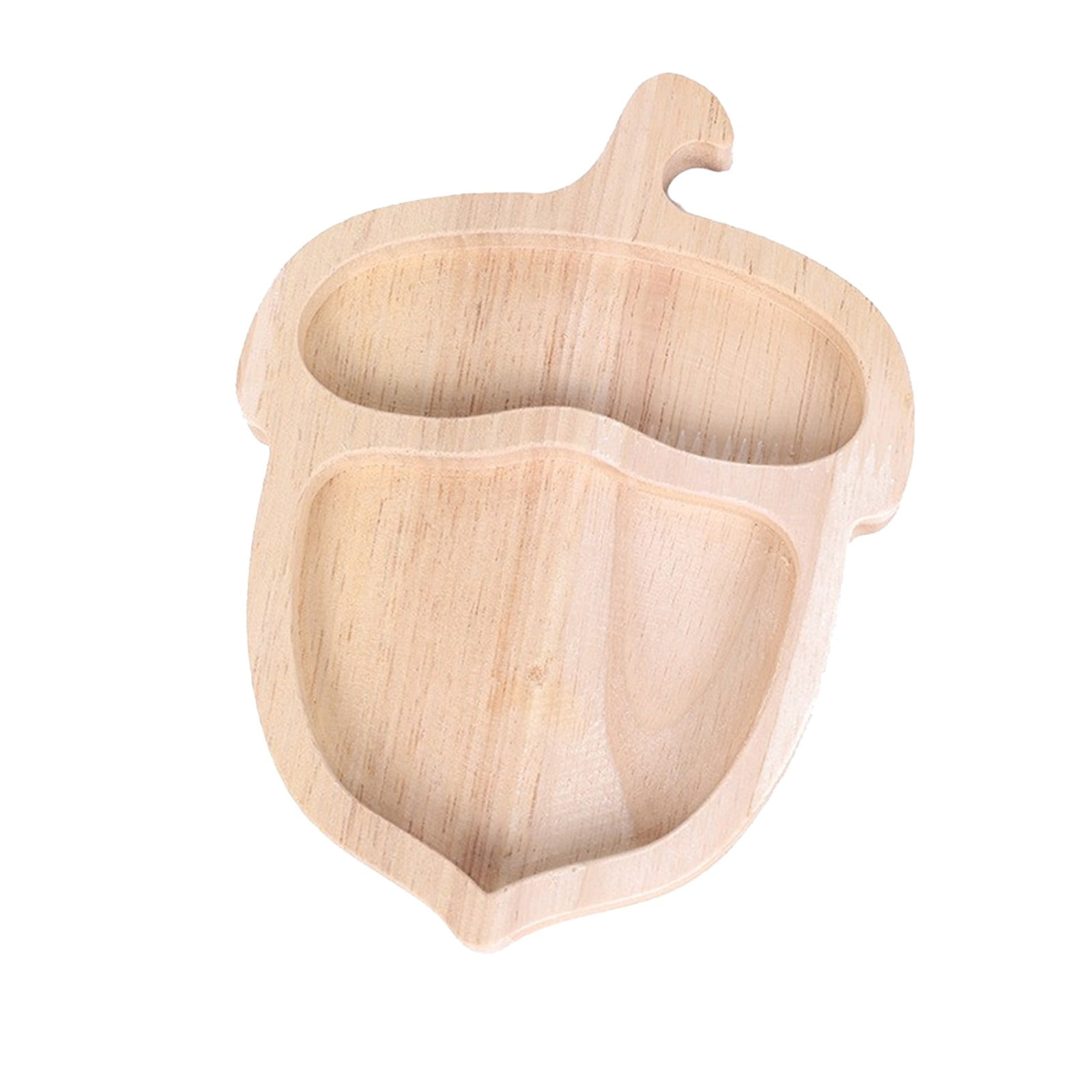 Acorn Shape Bamboo Serving Tray Thanksgiving Wooden Serving Platter ...
