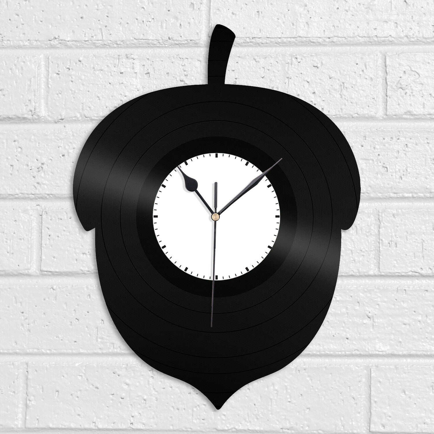 Acorn Vinyl Wall Clock Record Unique Design Home Room Anniversary ...