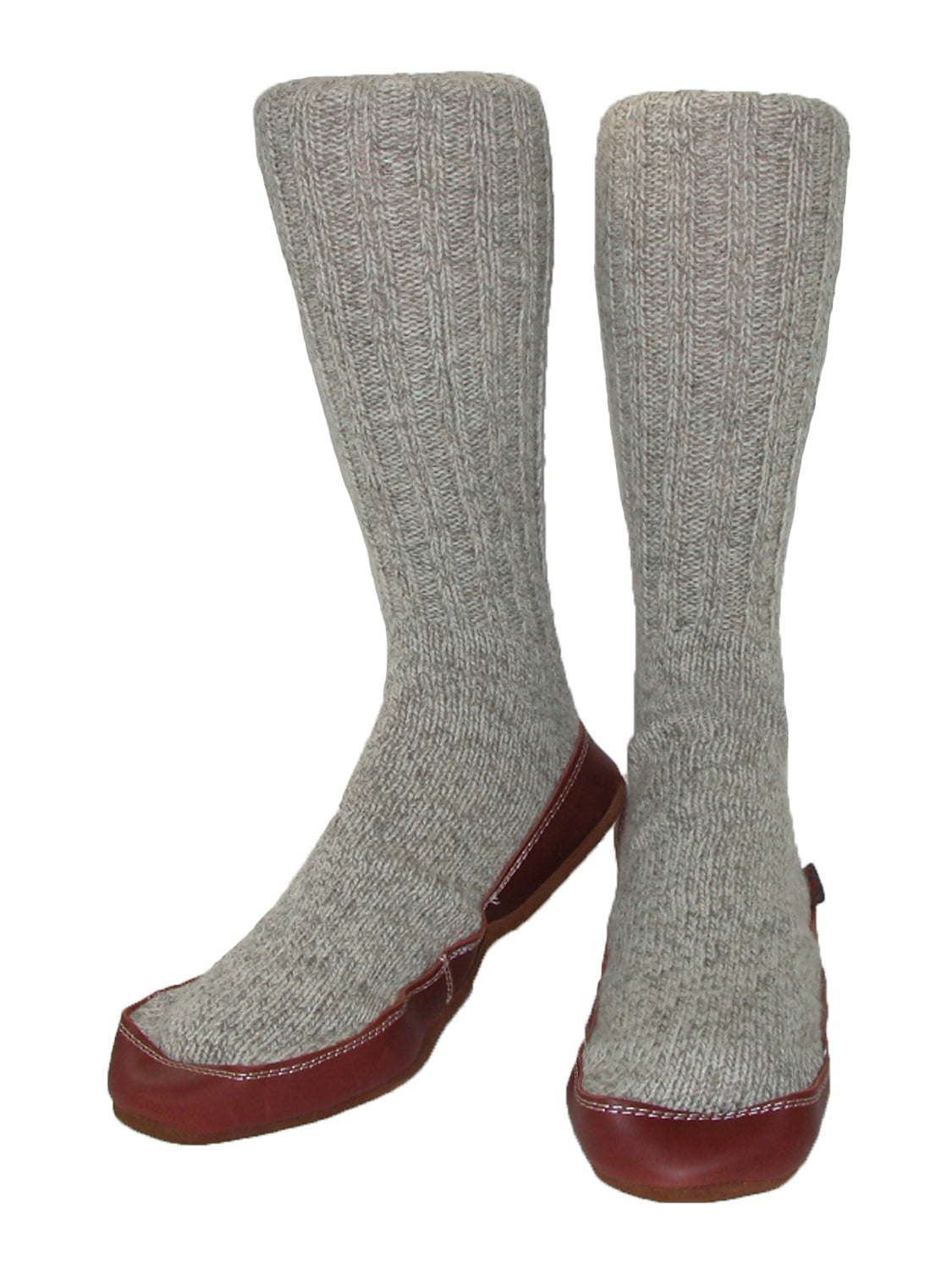 Acorn Wool Big and Tall Extended Sock Slippers - Walmart.com