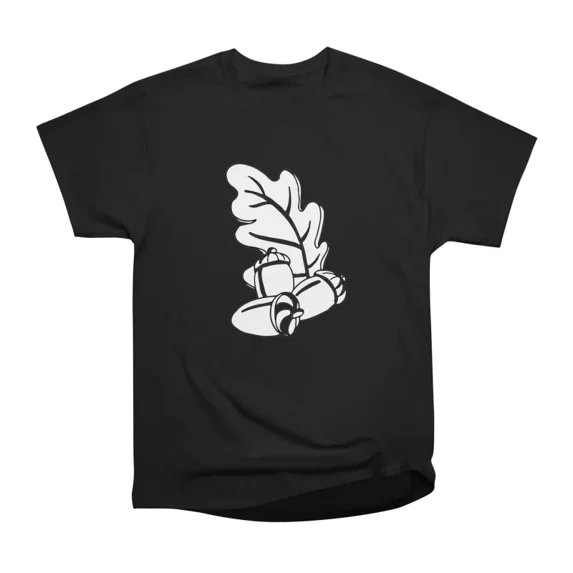 Acorn and Oak Leaves T-Shirt Tee Gift For Him Merch For Her Apparel For ...