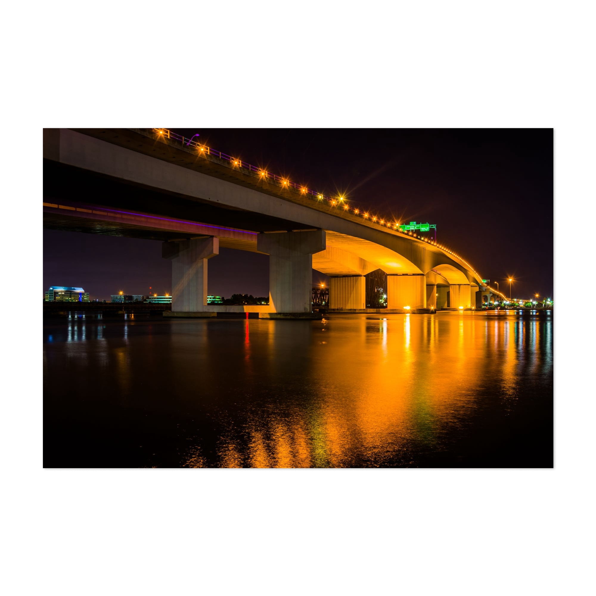 The Acosta Bridge, St. John's River - Jacksonville Florida Photography ...