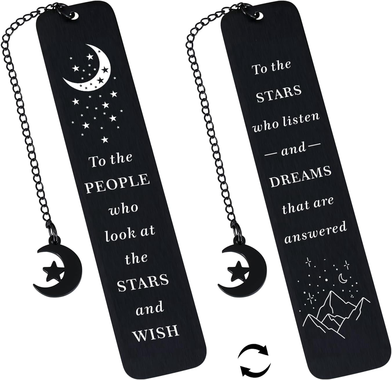 Acotar Bookmark for Women Men Inspirational Book Marks for Reading ...